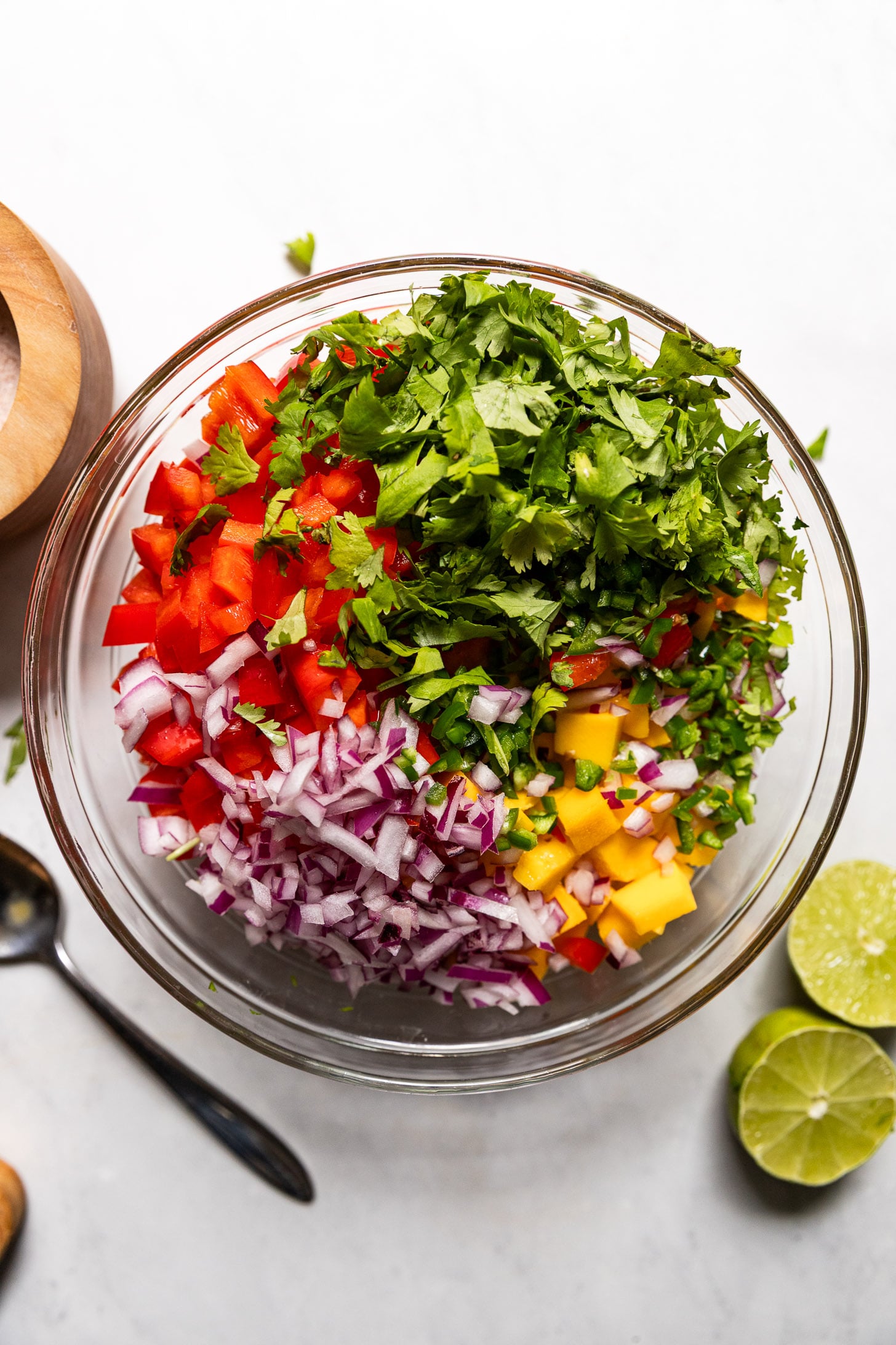 Fresh Mango Salsa with Fresno Chili Pepper