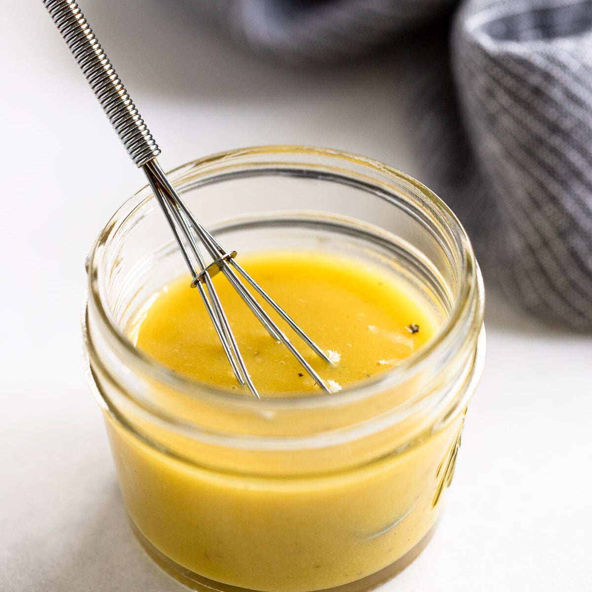 Honey and Dijon Mustard Vinaigrette with Apple Cider Vinegar