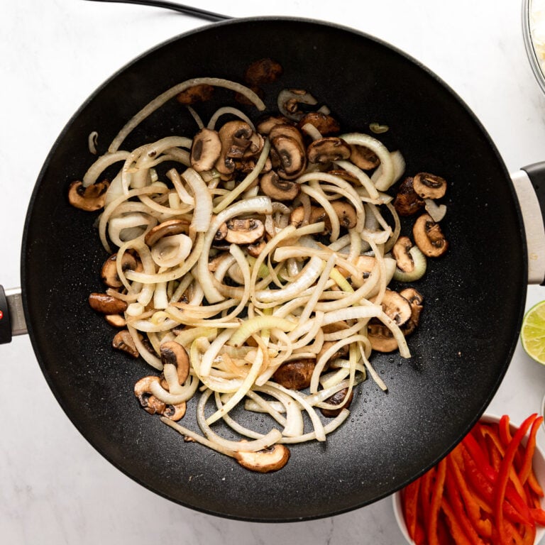 Quick Cabbage & Mixed Veggie Stir Fry (Vegetarian)