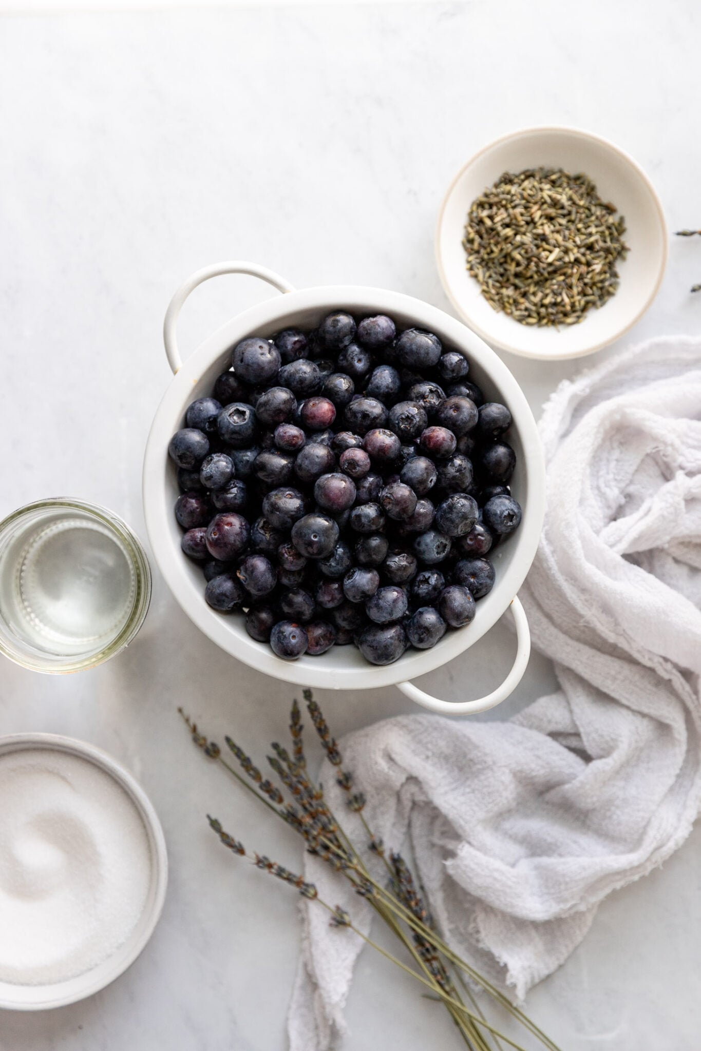15-Minute Blueberry Lavender Simple Syrup