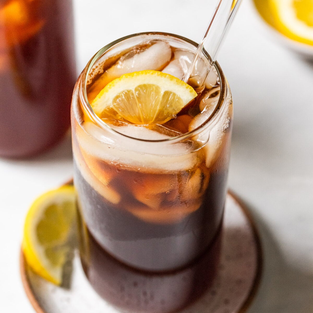 Refreshing Cold Brew Coffee with Lemonade