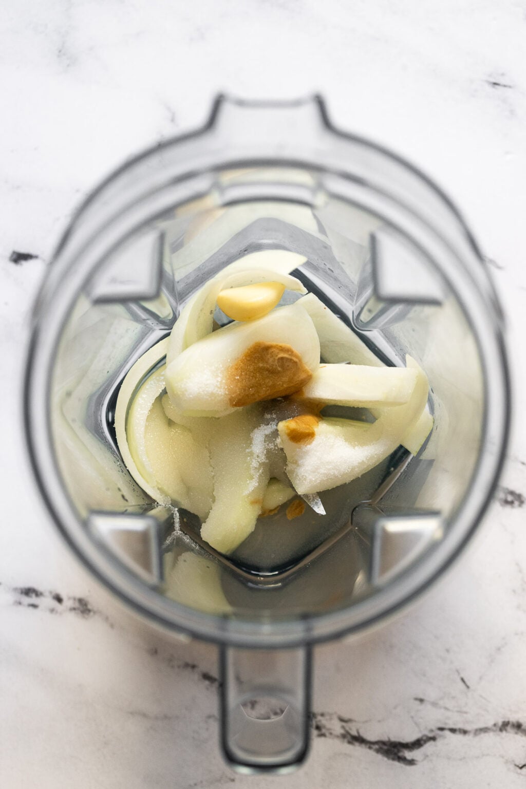 Blender Poppy Seed Dressing with Sweet Onion